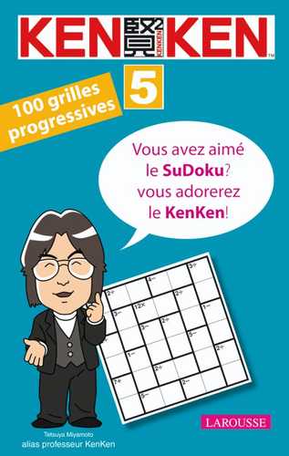 Kenken 5 (Grand format - Autre), de Tetsuya Miyamoto | Éditions Larousse