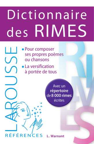 Dictionnaire des Rimes (Grand format - Broché 2014), de Léon Warnant ...