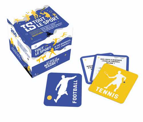 Boite Quiz Tout le sport (Grand format - Cartonné 2020), de | Éditions ...