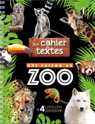 Cahier de textes UNE SAISON AU ZOO (Répertoire, agenda 2021), de ...
