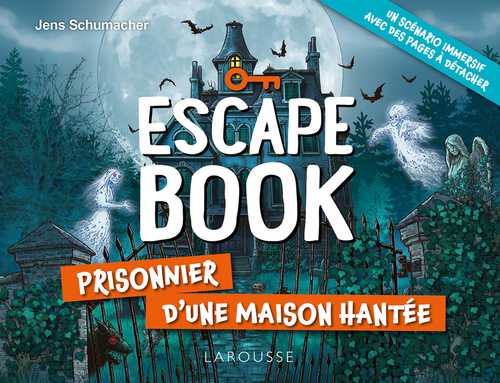 Escape book : Prisonnier d'une maison hantée (Grand format - Cartonné ...