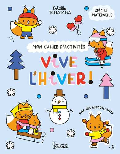 Mon cahier d'activités - Vive l'hiver (Grand format - Cartonné 2025 ...