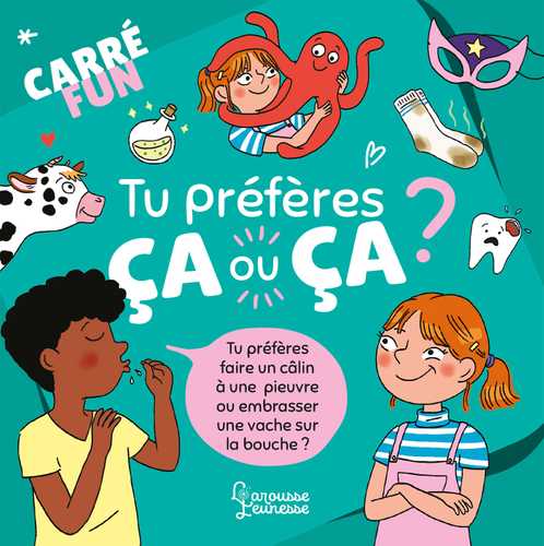 Carré fun - Tu préfères ça ou ça ? (Grand format - Broché 2025), de ...