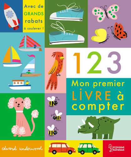 Mon premier livre à compter (Grand format - Cartonné 2025), de Edward ...