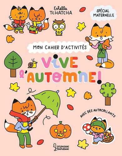 Mon cahier d'activités - Vive l'automne (Grand format - Cartonné 2025 ...