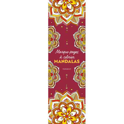 Marque-Page à colorier - Mandalas (Grand format - Broché 2024), de ...