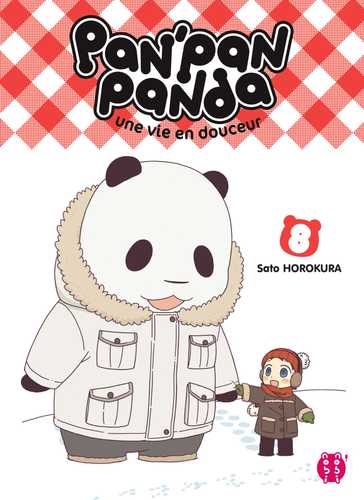 Pan'Pan Panda, une vie en douceur T08 (Poche 2015), de Sato Horokura, Sato Horokura | nobi nobi