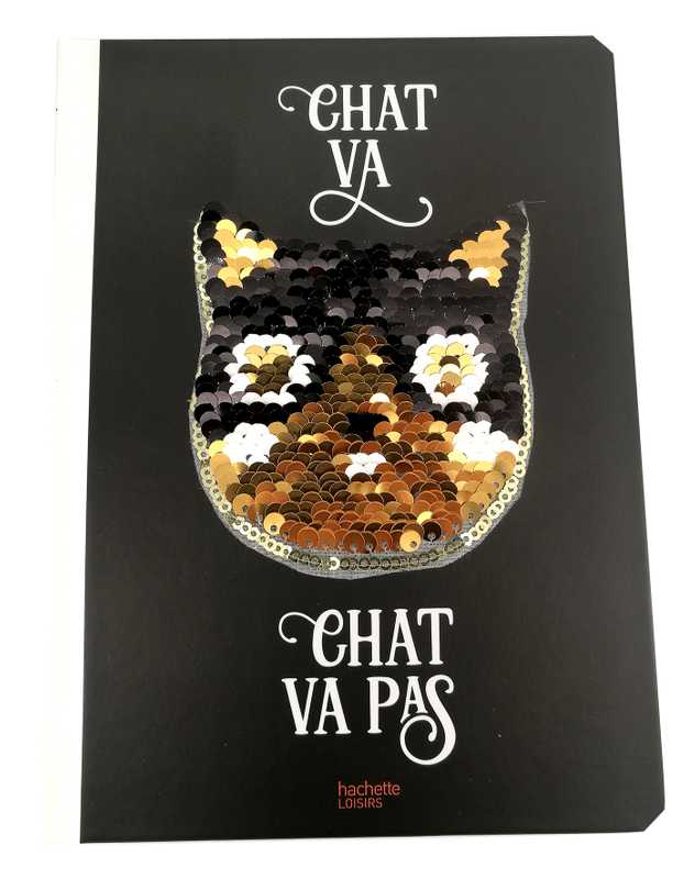 Agenda sequins Chat va, chat va pas (Jeux, articles de papeterie 2019 ...